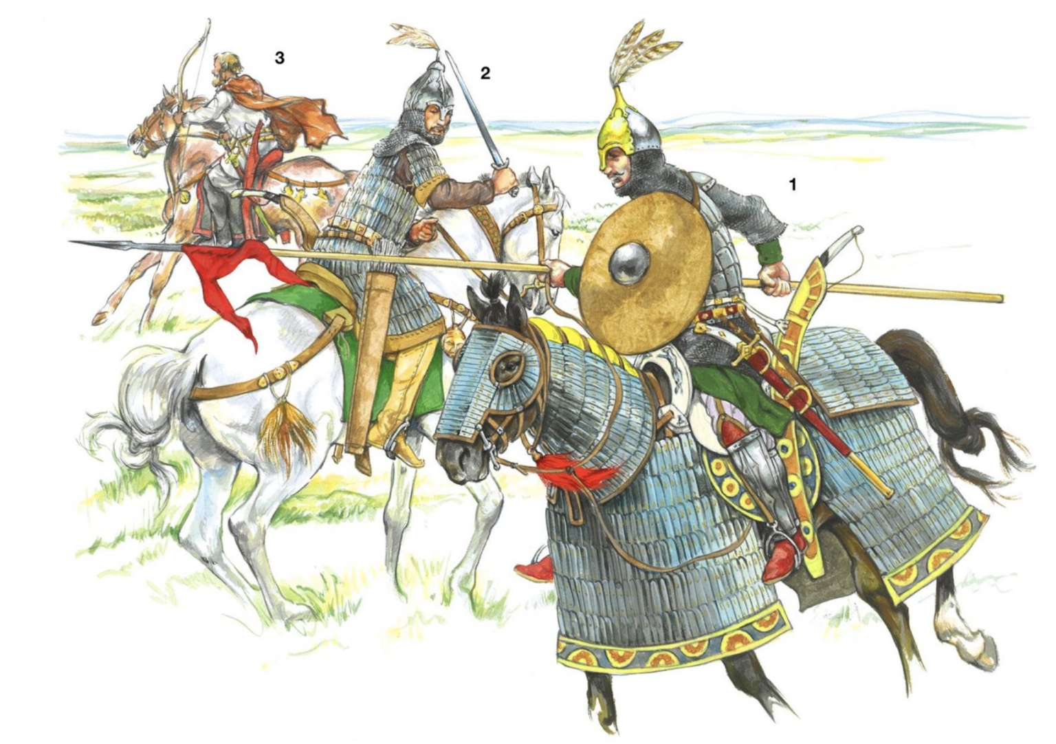 Jázaros y bizantinos - Arre caballo!