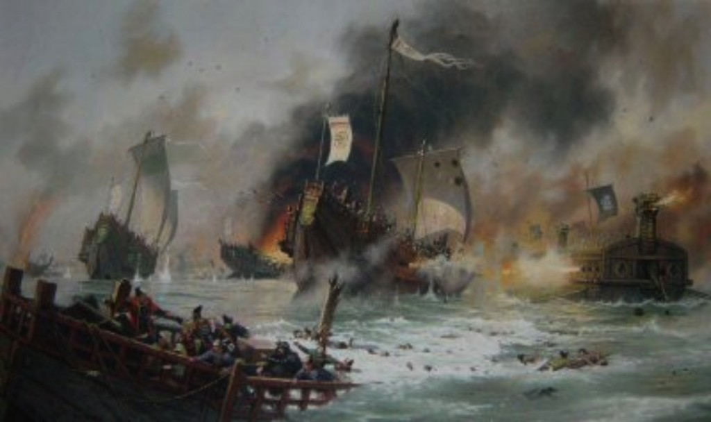 Guerra en el mar - Arre caballo!