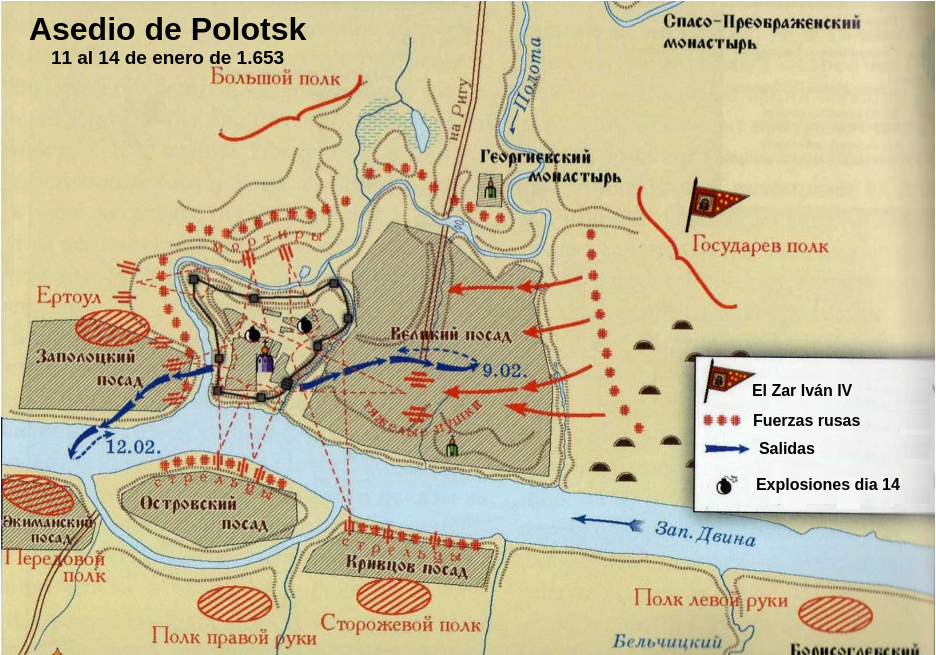Guerra de Livonia. Avance ruso (1558-61) - Arre caballo!