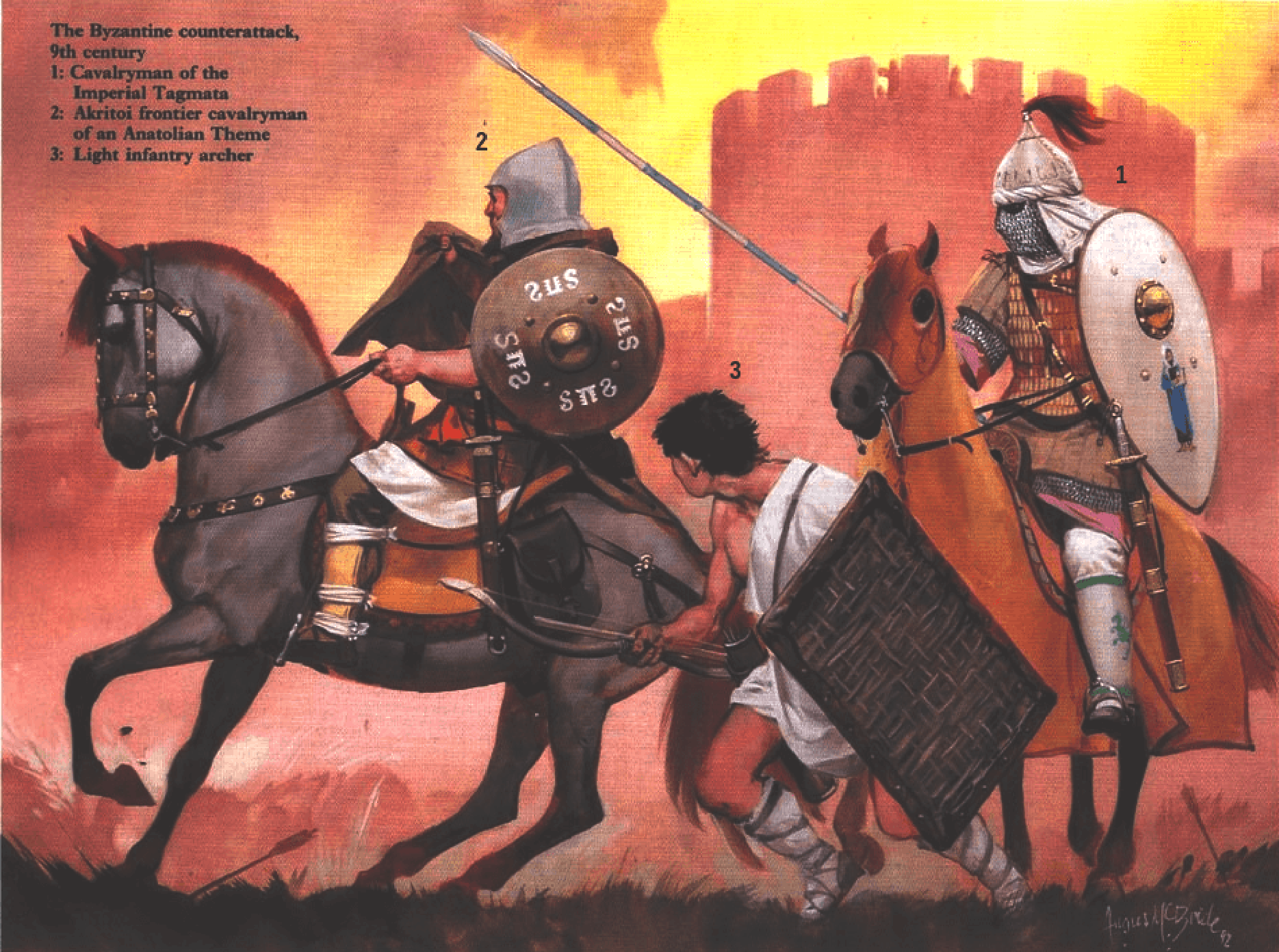 Ejército bizantino de la dinastía Isaúrica - Arre caballo!