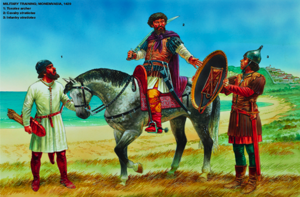 El ejército bizantino de la dinastía de los Paleólogos - Arre caballo!