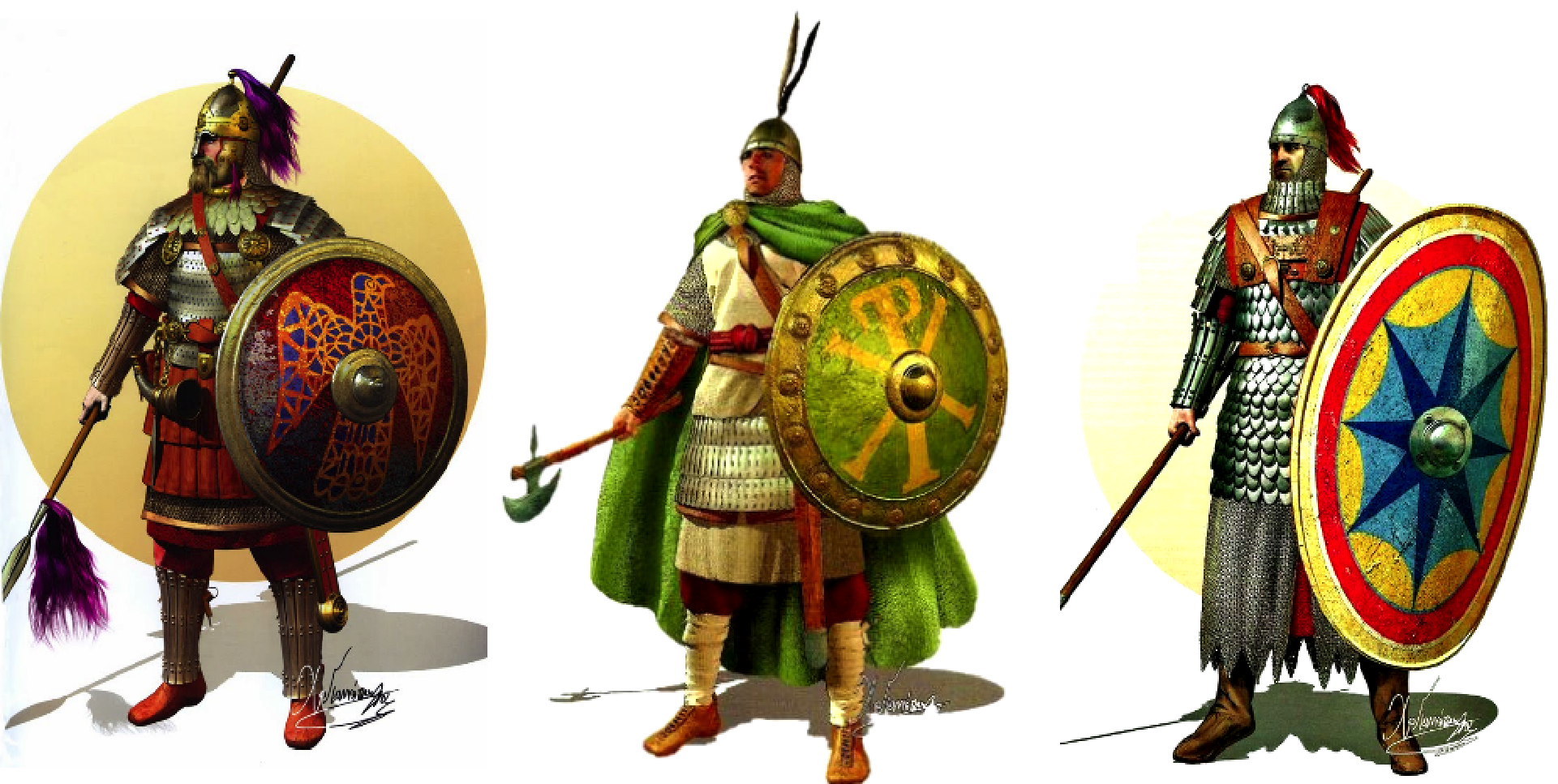 Ejército bizantino de la dinastía Isaúrica - Arre caballo!